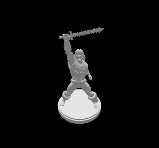 👾 Thundarr the Barbarian fanart・ STL File for 3D printing・Cults