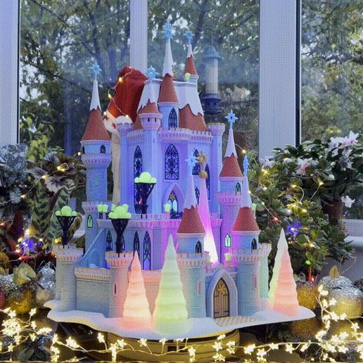 🎄 Christmas Castle・ 3D File for 3D printing・Cults