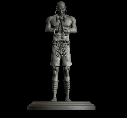 🇮🇳 Dhalsim from the Street Fighter Fanart・ STL File for 3D printing・Cults