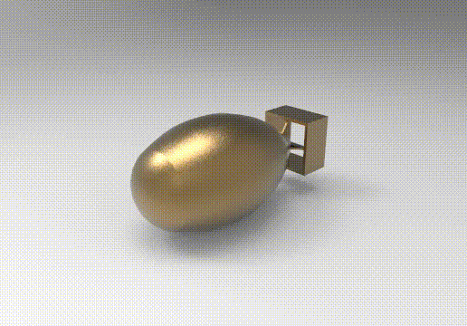 👨 Fat Man 20KT Nuclear Bomb 1945 (WW2)・ STL File for 3D printing・Cults