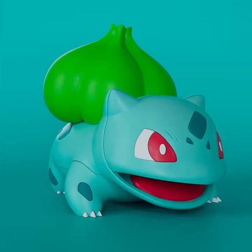 3D file Bulbasaur Model Kit Pokemon 🐉 ・3D print object to download・Cults