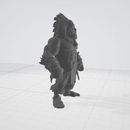 Free STL file Strong Man No. 2 - Chief 💪 ・3D printable object to ...