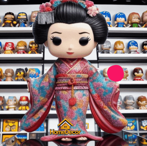 Archivo STL Geisha Funko Pop – A Rare Find | Beautifully Colored Dress ...