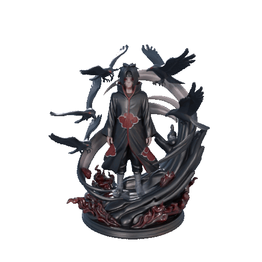 🩸 Itachi Uchiha - 3D Print Model (Naruto Shippuden)・ STL File for 3D ...