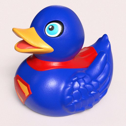 🦸‍♂️ superman duck (Super-Duck)・ 3D File for 3D printing・Cults