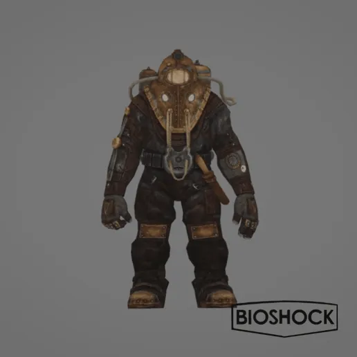 ♾️ BIOSHOCK SUBJECT DELTA・ STL File for 3D printing・Cults