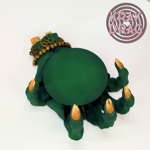 💀 Skeleton Hand: Halloween Self-Adjusting Coaster・ STL File for 3D ...