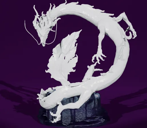 🐉 Kang Jin loong - Black Myth Wukong -Chinese Dragon- 康金龙・ STL File for ...