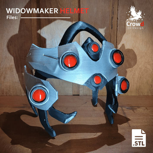 🪖 WIDOWMAKER HELMET・ 3D File for 3D printing・Cults