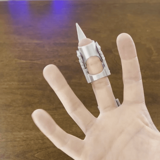 🐺 Retractable Claw・ 3D File for 3D printing・Cults