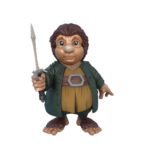 📽️ Bilbo Baggins from the classic animated film The Hobbit・ STL File ...