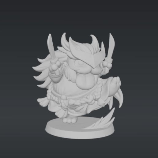 🐉 Chibi Yone Poro – 3D Printable Figurine | League of Legends and TFT ...