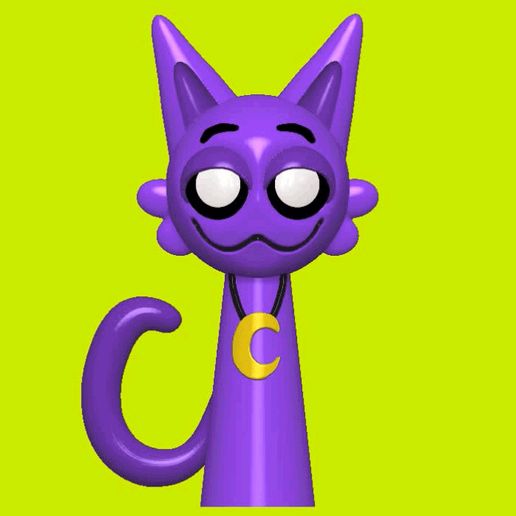STL file 3D Sprunki Incredibox CatNap STL 3D Character Fanart 🦸 ・3D ...