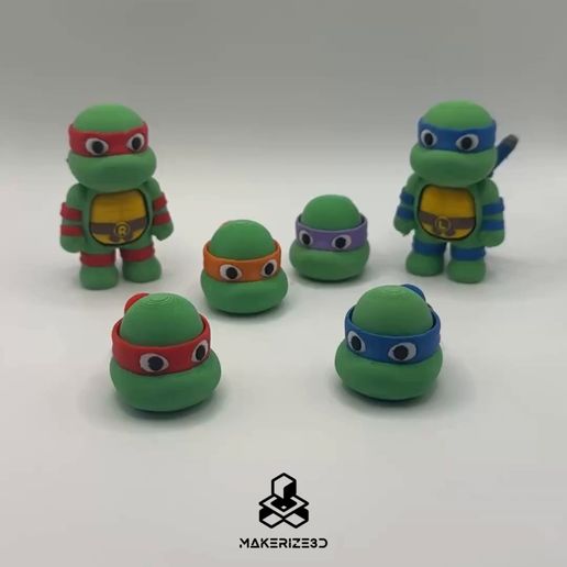 👌 Cliquez sur la tête TMNT・Fichier 3D Gratuit pour Impression 3D・Cults