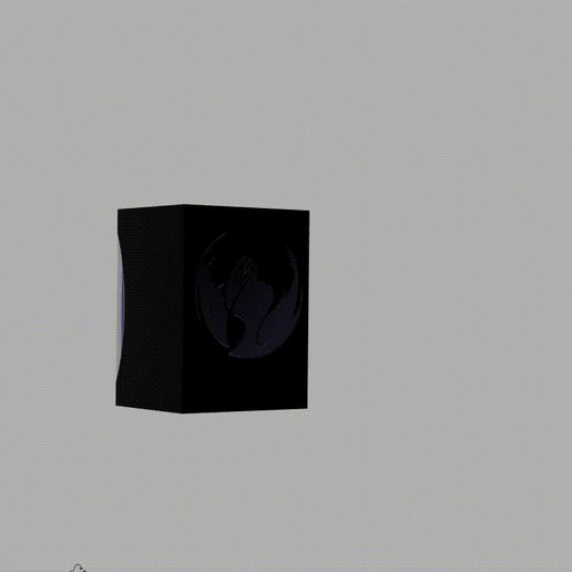 📦 Ahjin Guild Deck Box - Solo Leveling (Simple, 100 Cards)・ STL File ...