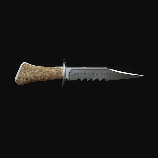 🎭 Demon Blade - Supernatural・ STL File for 3D printing・Cults