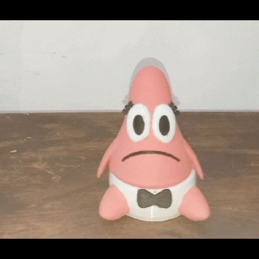 STL file Baby Patrick Star meme secret box 👶 ・3D printable model to ...