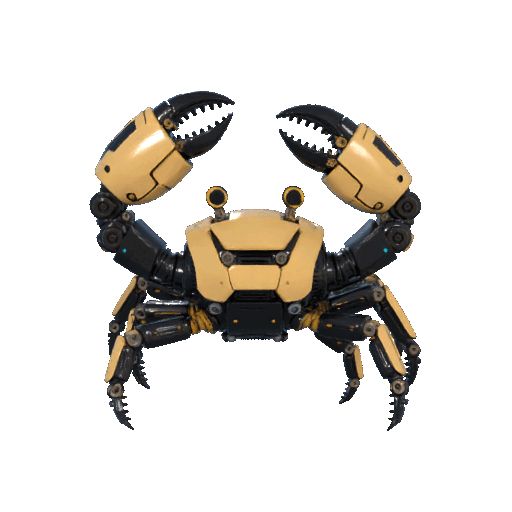 🦀 3D Print Model: Robotic Crab (Mecha Crab)・ STL File for 3D printing・Cults