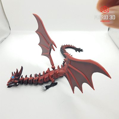 🐉 Slifer the Sky Dragon・ 3D File for 3D printing・Cults