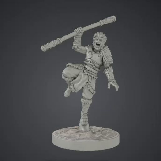 ☀️ Sun Wukong Clone (Sidekick) 03 - Unmatched Edition・ STL File for 3D ...