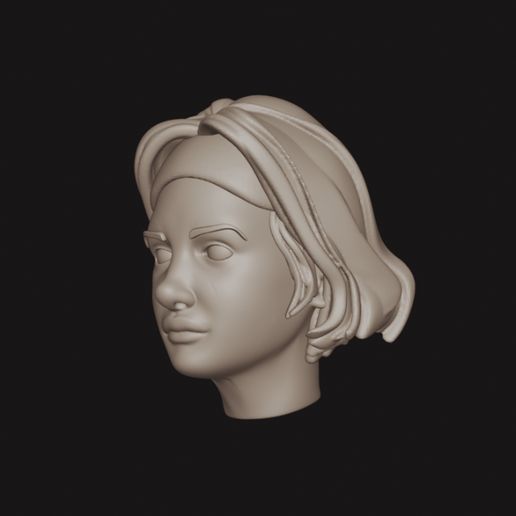 👾 Haydee III head replacement - Haydee Articulated Figurine・ STL File ...