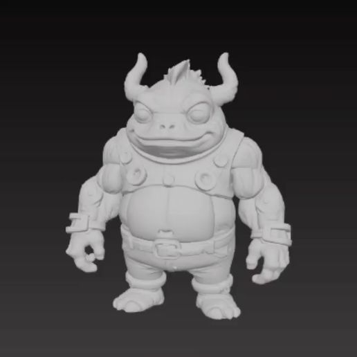 👹 Monster・ STL File for 3D printing・Cults