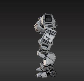 👽 Heavy Combat Mech Walker – Armored War Machine STL・ STL File for 3D ...