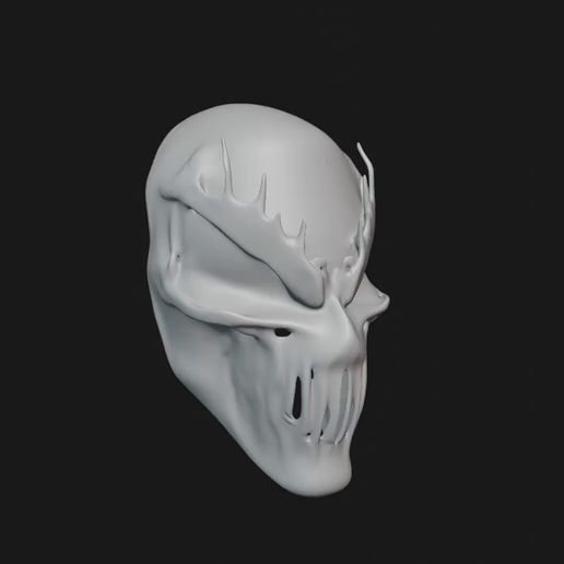 🎨 Horror Mask・ STL File for 3D printing・Cults