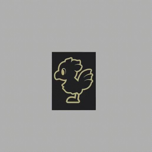 Final Fantasy Chocobo Emblem – Deck Box Kit (Single & Double) 🐥🔥・ STL ...