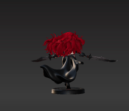 🗡️ Crimson Assassin with Twin Daggers - Dynamic Collectible Statue・ STL ...