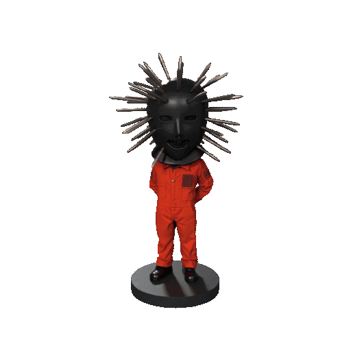 🎨 Craig Jones – Slipknot Chibi Masked Sampler Performer Figure (Fan Art ...