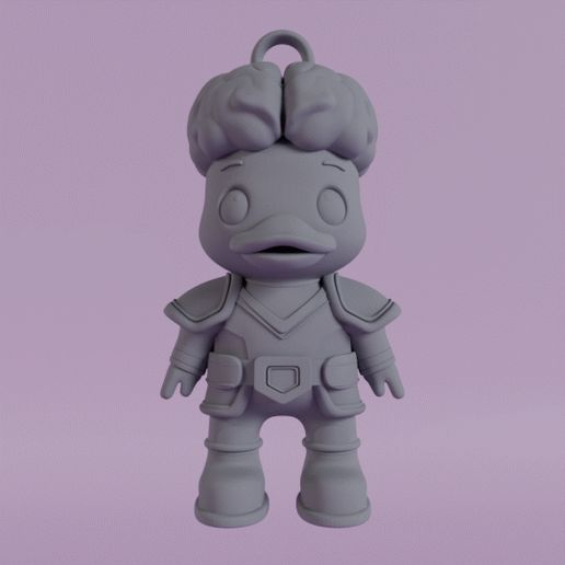 👽 Martian Alien Duck・ STL File for 3D printing・Cults