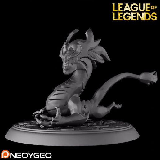 🎲 AURELION SOL - LEAGUE OF LEGENDS・Free STL File for 3D printing・Cults
