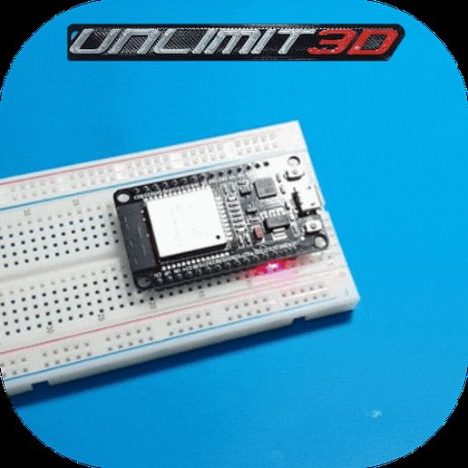 STL file UNLIMIT3D - ESP32-Breadboard-Mini-Mk2 🍞 ・3D printer model to ...