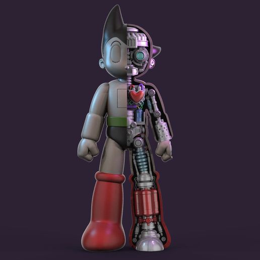 👦 Astro boy inside・ STL File for 3D printing・Cults