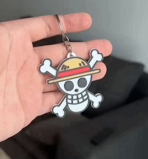 🗝️ Keychain One piece | Keychain・Free STL File for 3D printing・Cults