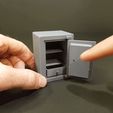 🚪 Miniature Safe with Opening Door - 1/12 scale・ STL File for 3D ...