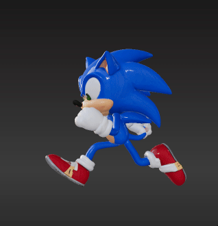 🏃 Speedy Hedgehog-Inspired Figurine – Running Pose STL・ STL File for 3D ...