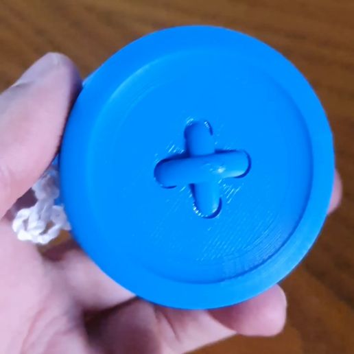 👌 Button Yo-Yo・Free STL File for 3D printing・Cults