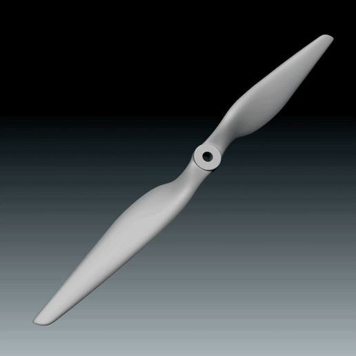 🚁 Propeller 13x4 for RC plane (TimberX)・ STL File for 3D printing・Cults