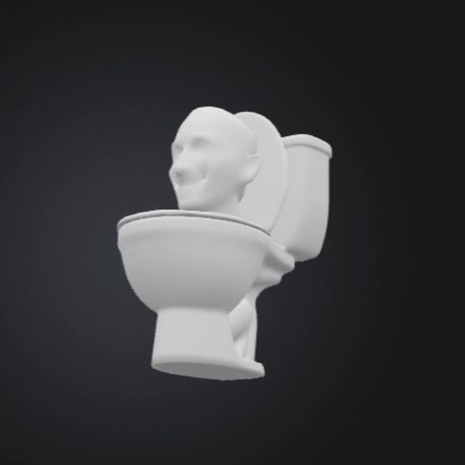 🚽 SKIBIDI TOILET BACK FORTNITE SKIN・ STL File for 3D printing・Cults