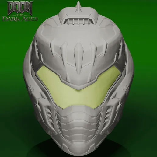 🪖 Casco Slayer - Doom The Dark Ages - Cosplay・Archivo 3D para Impresión ...