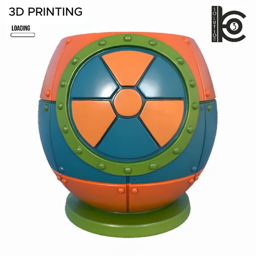 ☢️ Atomic Core Canister - 3D Model for Printing・ STL File for 3D ...