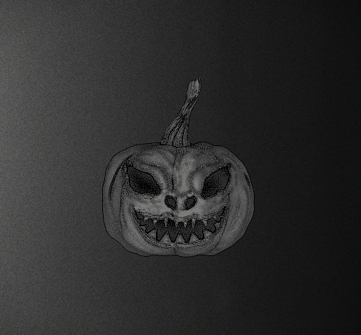 terrifying pumpkin