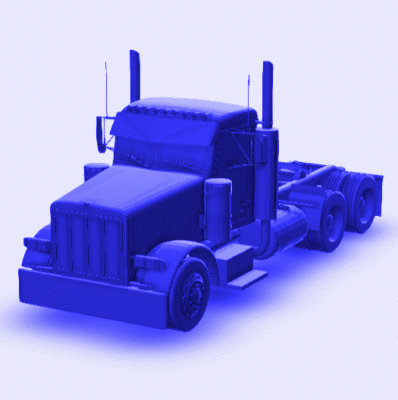 🚚 Peterbilt 378 Daycab 1996・ 3D File for 3D printing・Cults