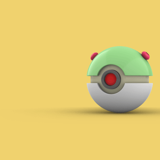🐉 Pokeball 286 Breloom・ STL File for 3D printing・Cults