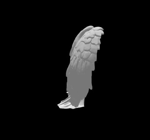 👼 Divine Guardian Angel Statue・ STL File for 3D printing・Cults