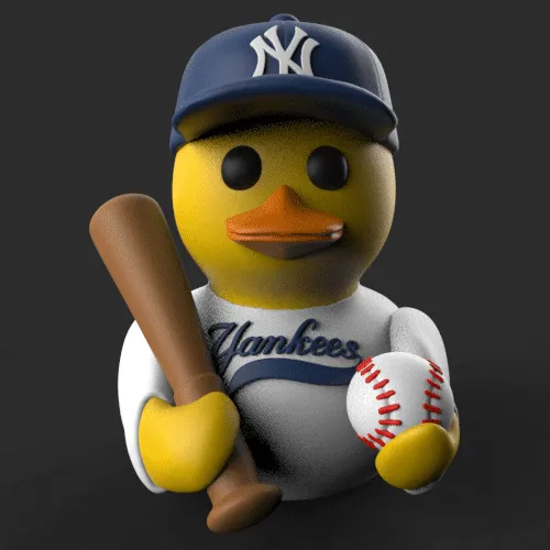 🆕 New York Yankees (COLORED FILES)・ STL File for 3D printing・Cults