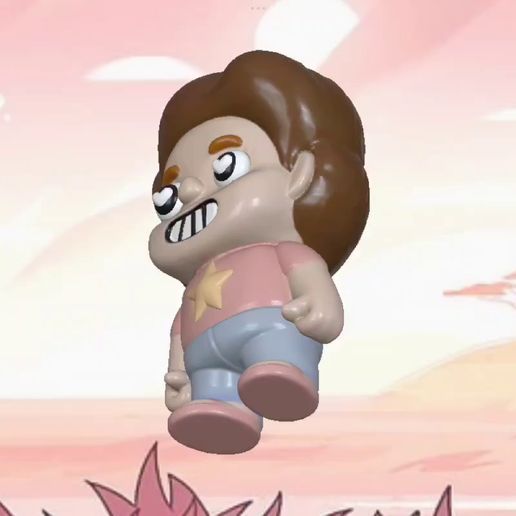 STL file STEVEN UNIVERSE VALENTINE´S DAY HEART EYES -ANGRY OR SMILING ...