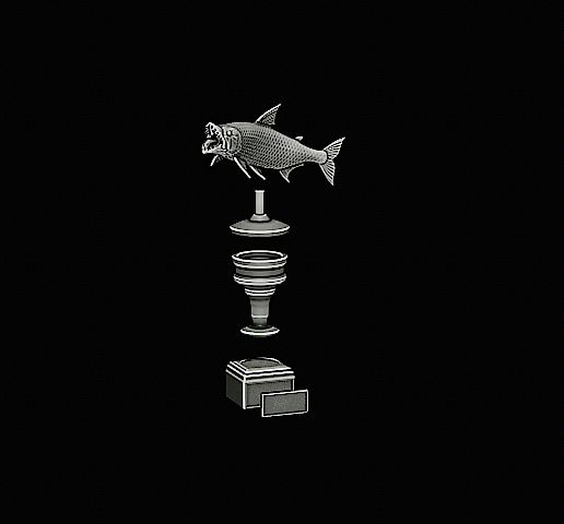 🐠 fish tigerfish / Hydrocynus goliath trophy cup for 3d printing・ 3D ...